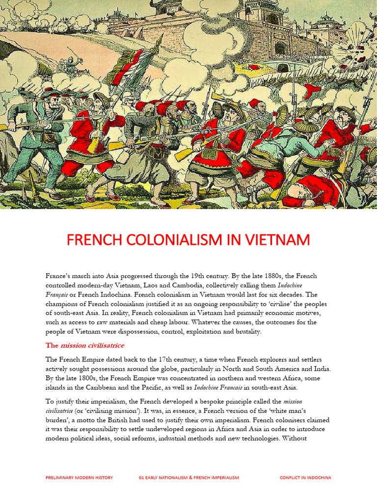 Alpha HIstory Reading French Colonialism in Vietnam | PDF | French ...