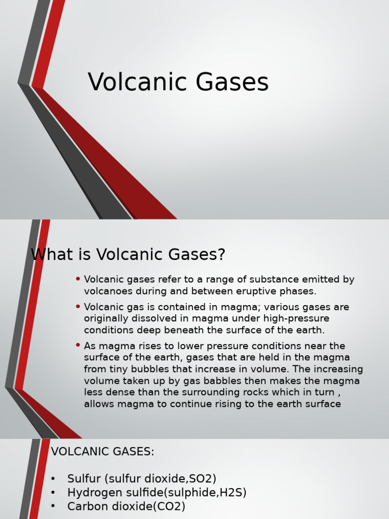 Understanding Volcanic Gases and Hazards | PDF