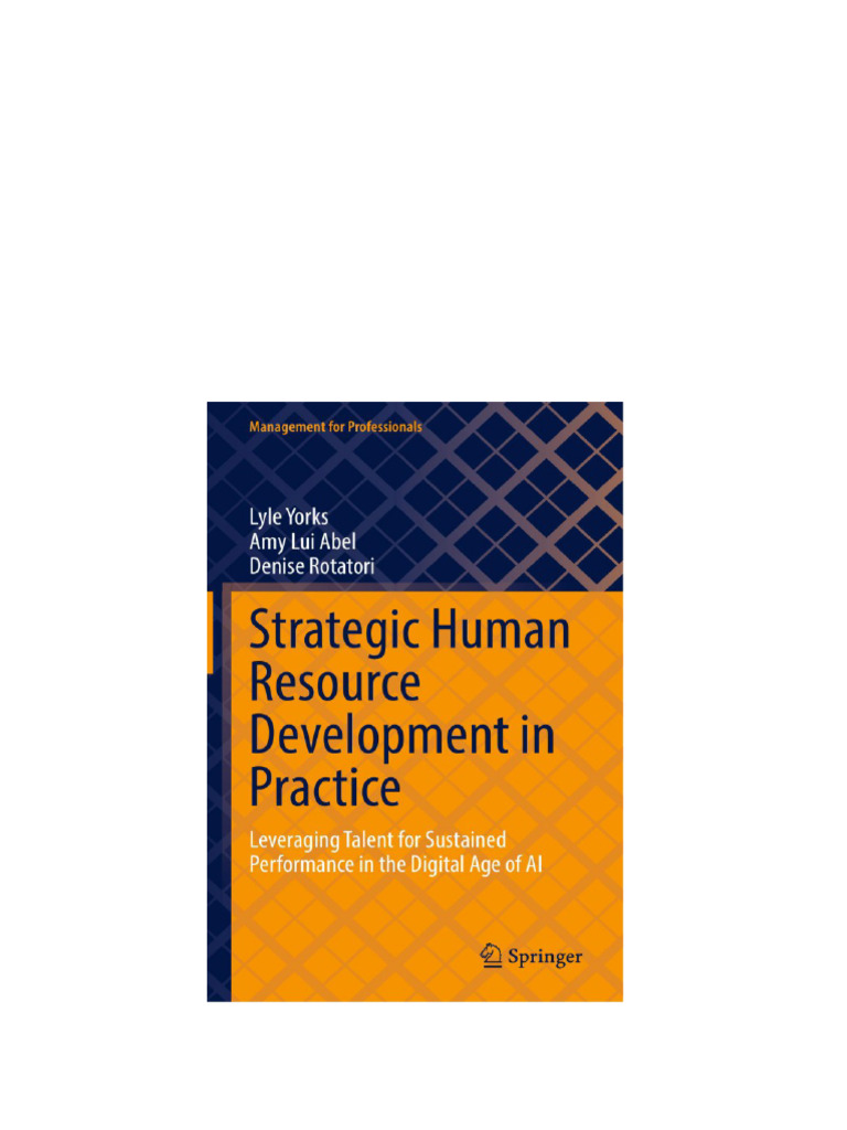 (Ebook PDF) Strategic Human Resource Development in Practice Leveraging ...