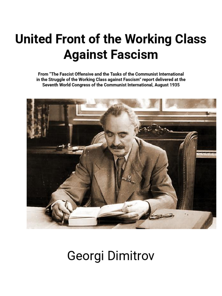 United Front Against Fascism Explained | PDF | Fascism | Communism