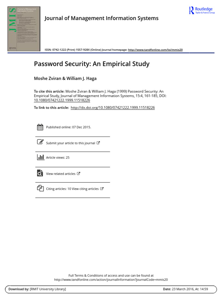 Pass, Empirical | PDF | Password | Computer Security