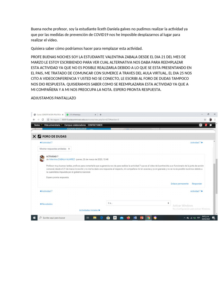 Actividad 7 Electiva | PDF