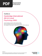 Psychology As:a Level (9990) - 2024:2026 Syllabus | PDF | Psychology ...