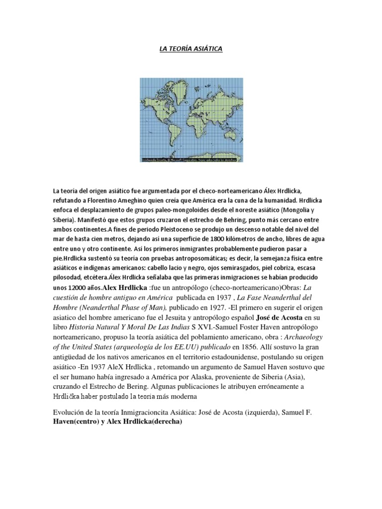 La Teoría Asiática | PDF | Mestizaje | Identidad Política