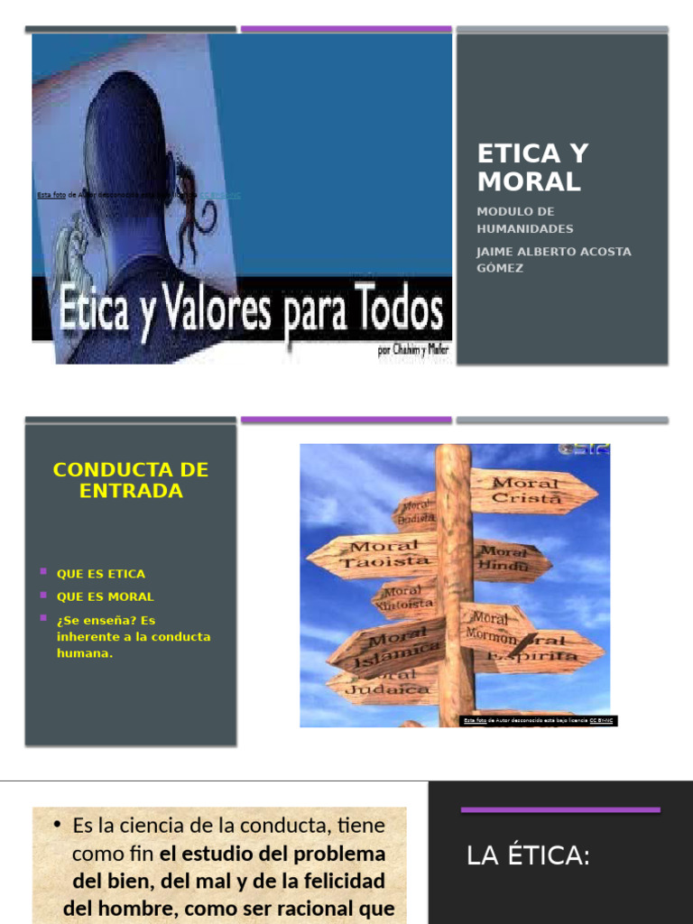 ETICA Y MORAL | PDF | Moralidad | Virtud