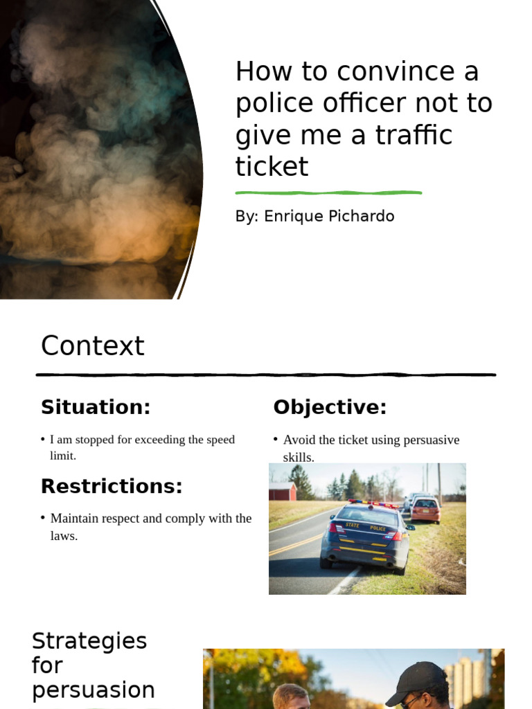 How To Convince A Police Officer | PDF