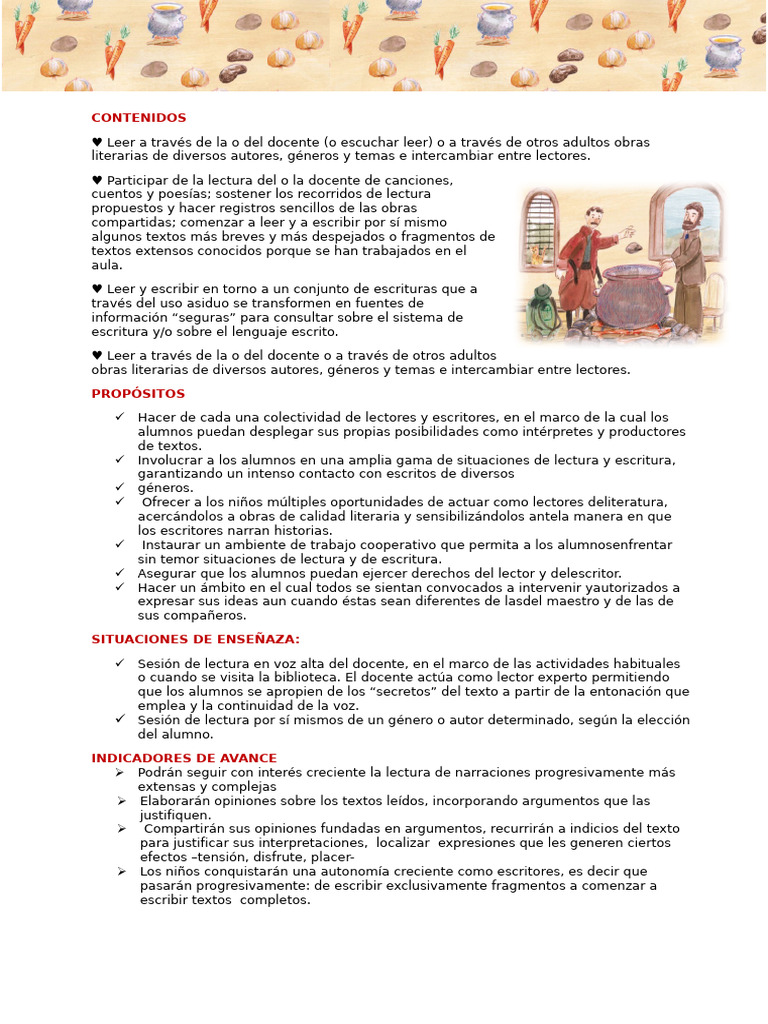 La Piedra de Hacer Sopa - Secuencia | PDF | Cuentos