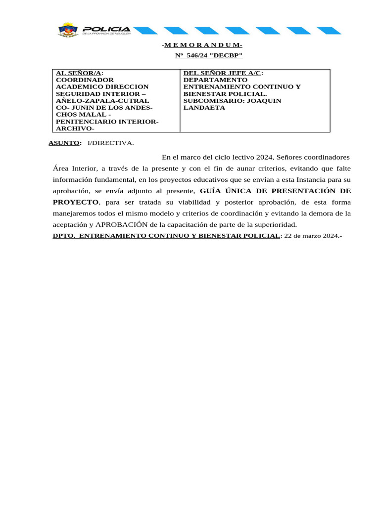 Guia para La Presentacion de Proyectos de Cursos 2024 | PDF | Plan de estudios