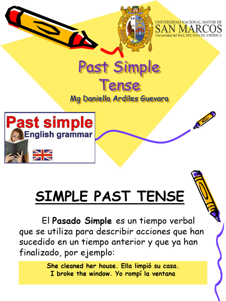Uso del Pasado Simple en Inglés | PDF