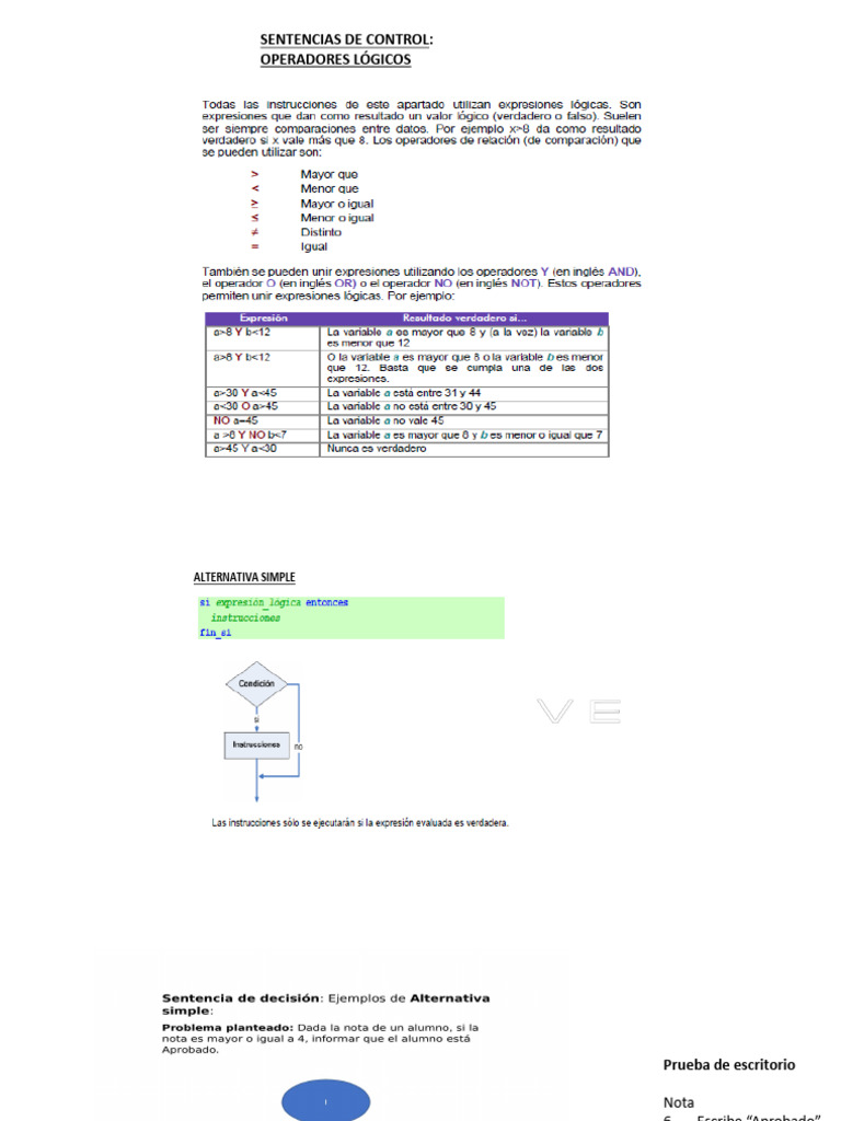 Estructuras de Decision IMP44444444444444444444 | PDF