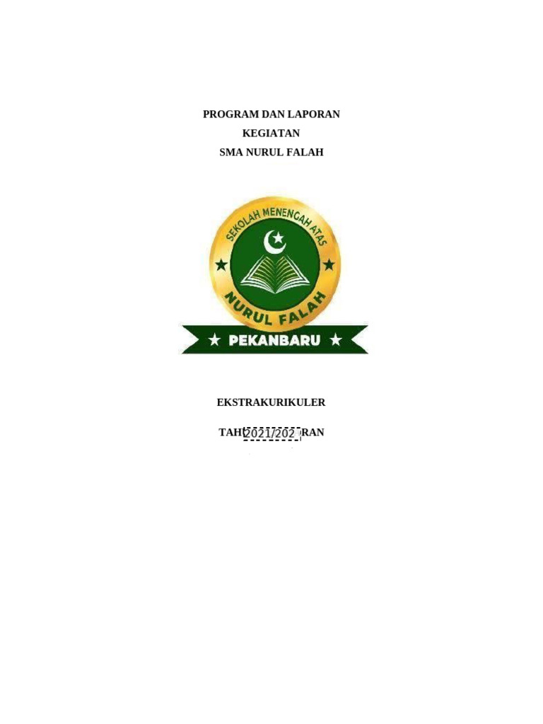 Dokumen Program Atau Kegiatan Ekskul | PDF