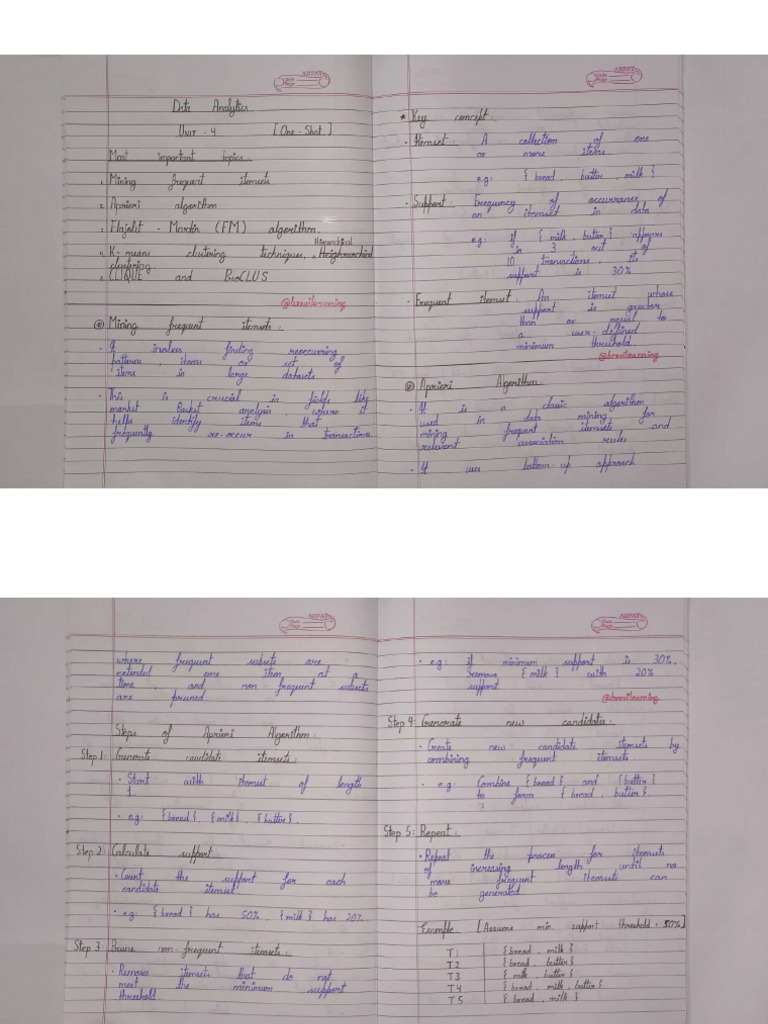 Data Analytics Unit 4 | PDF