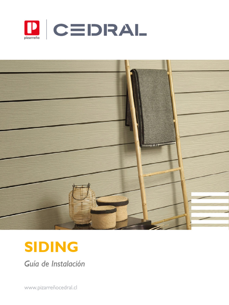 Guia de Instalacion - Siding Cedral | PDF | Perforación | Perforar