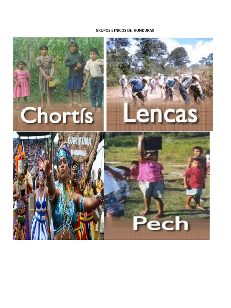 Grupos Etnicos de Honduras | PDF | Honduras | Pueblos Indígenas de las ...