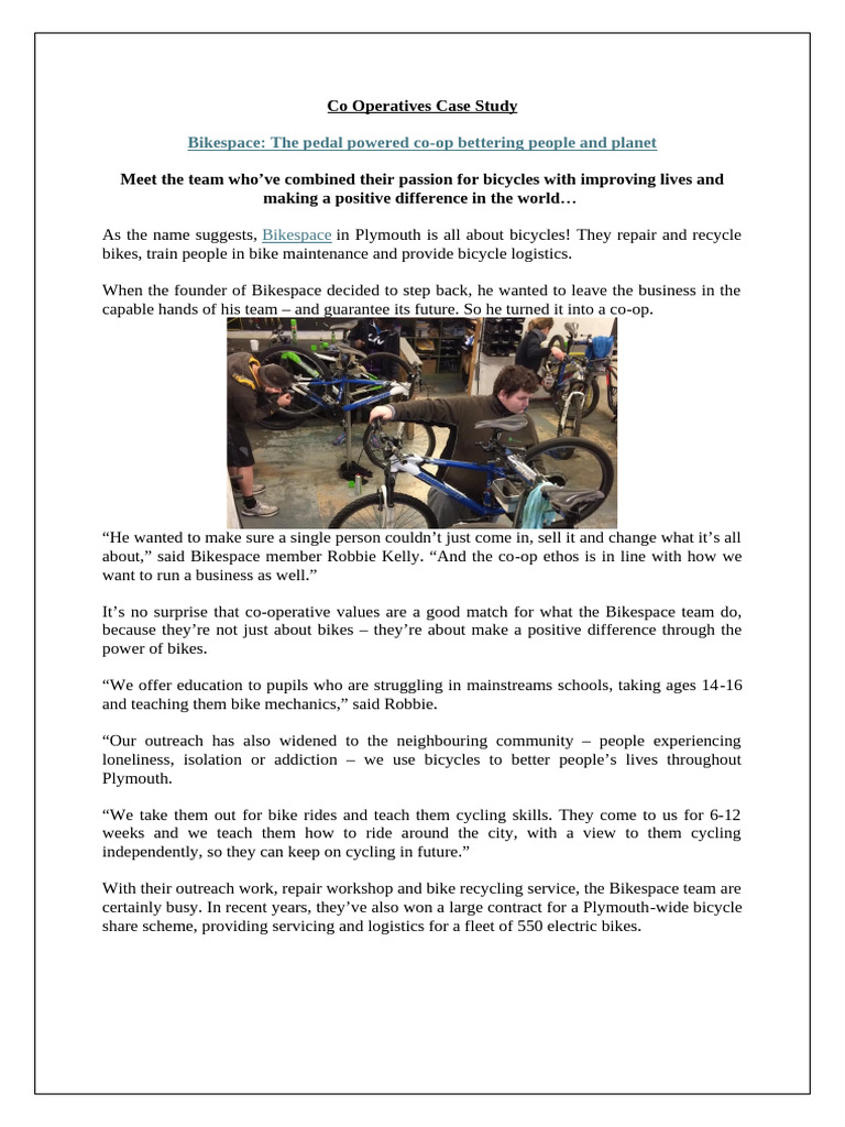 1.2 Types of Business Entities - Coop Case Study | PDF | Cooperative ...