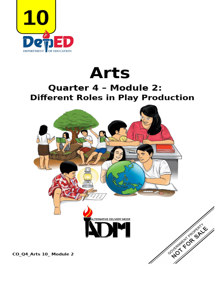 Roles in Play Production Explained | PDF | Actor | Learning