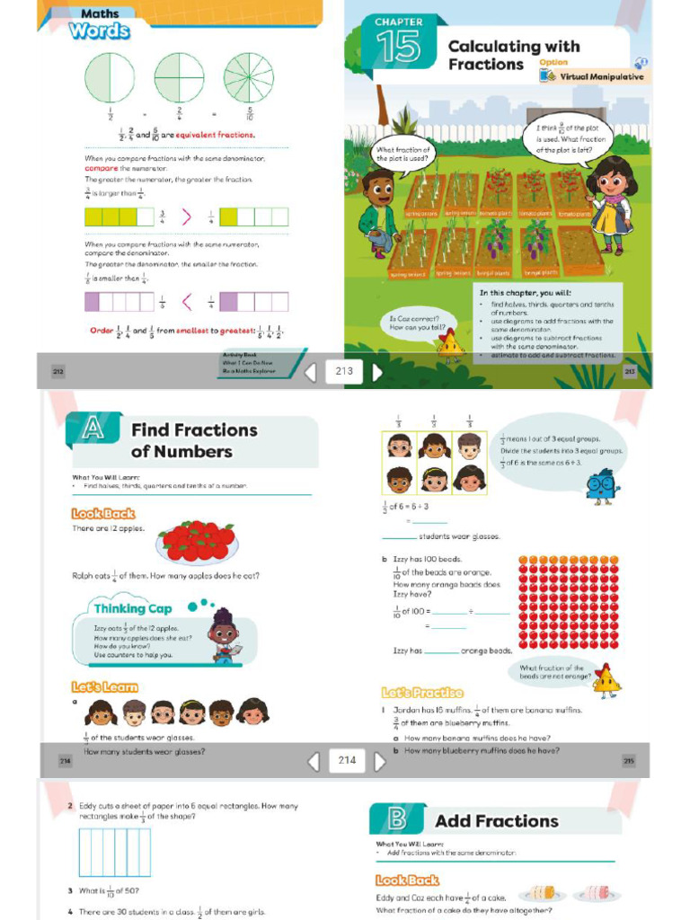 Calculating With Fractions | PDF
