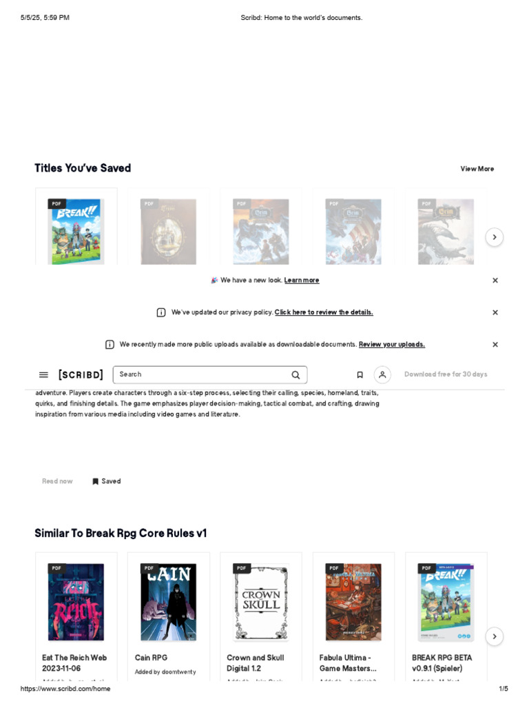 Scribd_ Home to the world’s documents_ | PDF
