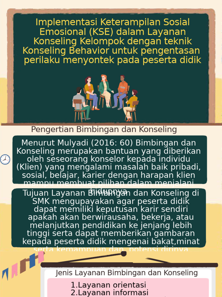 KSE dan Konseling Behavior untuk Cegah Menyontek | PDF