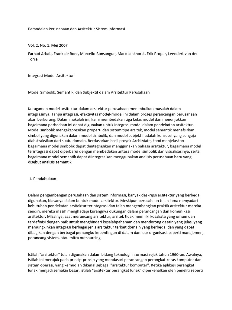 Simbolik Dan Semantik | PDF