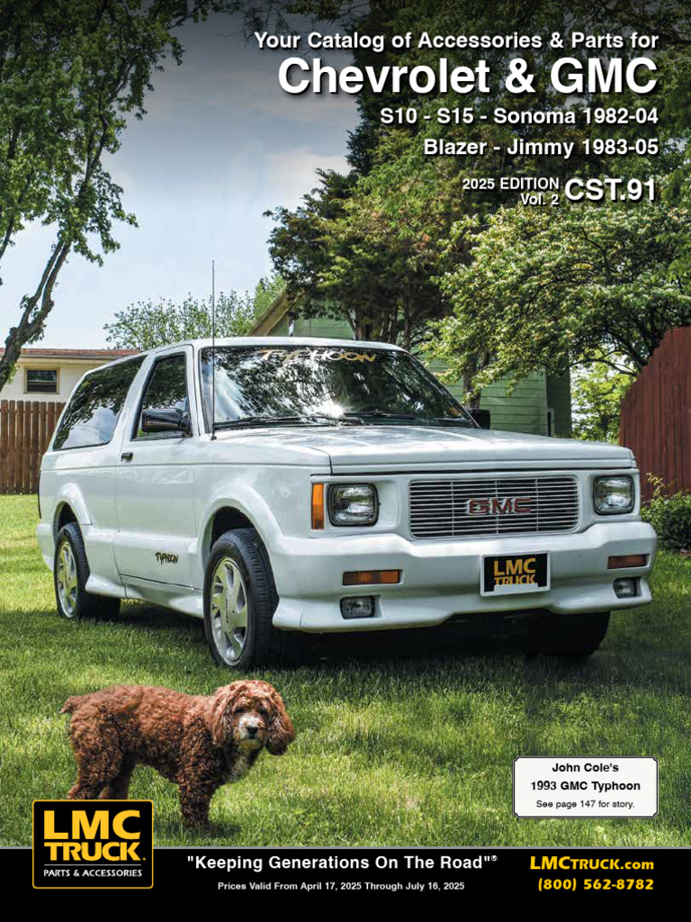 Blazer 95 Lmc | PDF | Brake | Headlamp