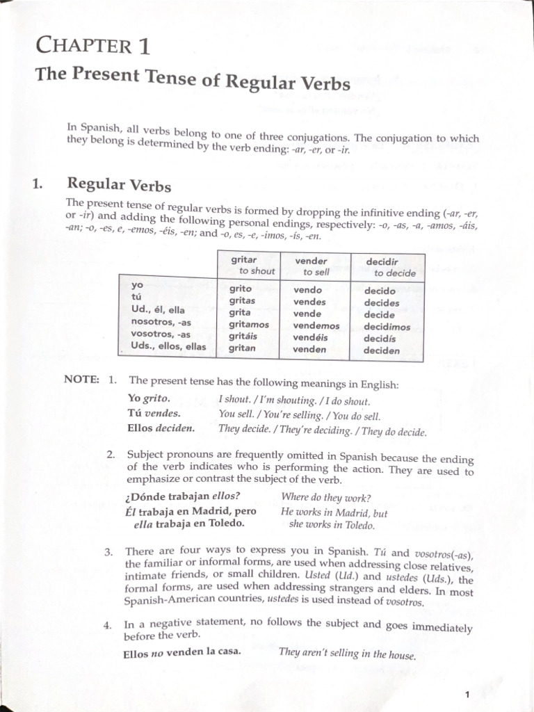 Kami Export Repaso Del Presente y Verbos Con Cambio Radical. | PDF