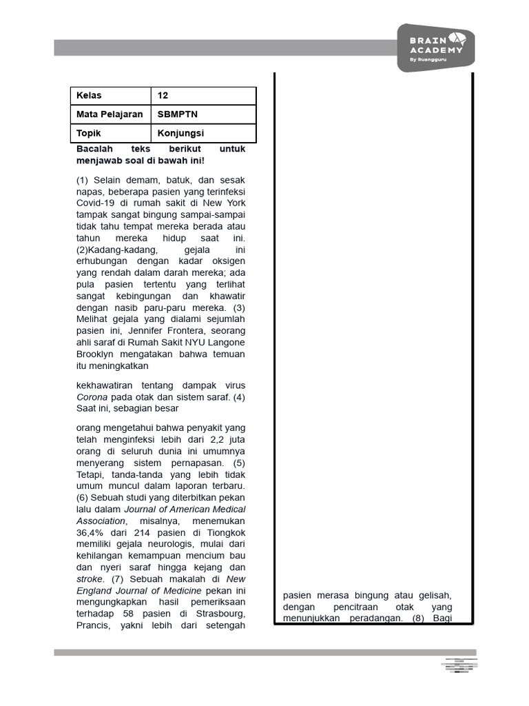 TPS-PBM - Konjungsi | PDF