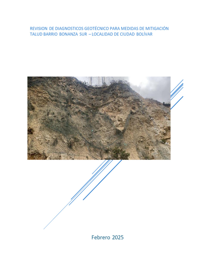 Informe Ciudad Bolivar Ing Rafael ver 02 | PDF | Roca sedimentaria ...