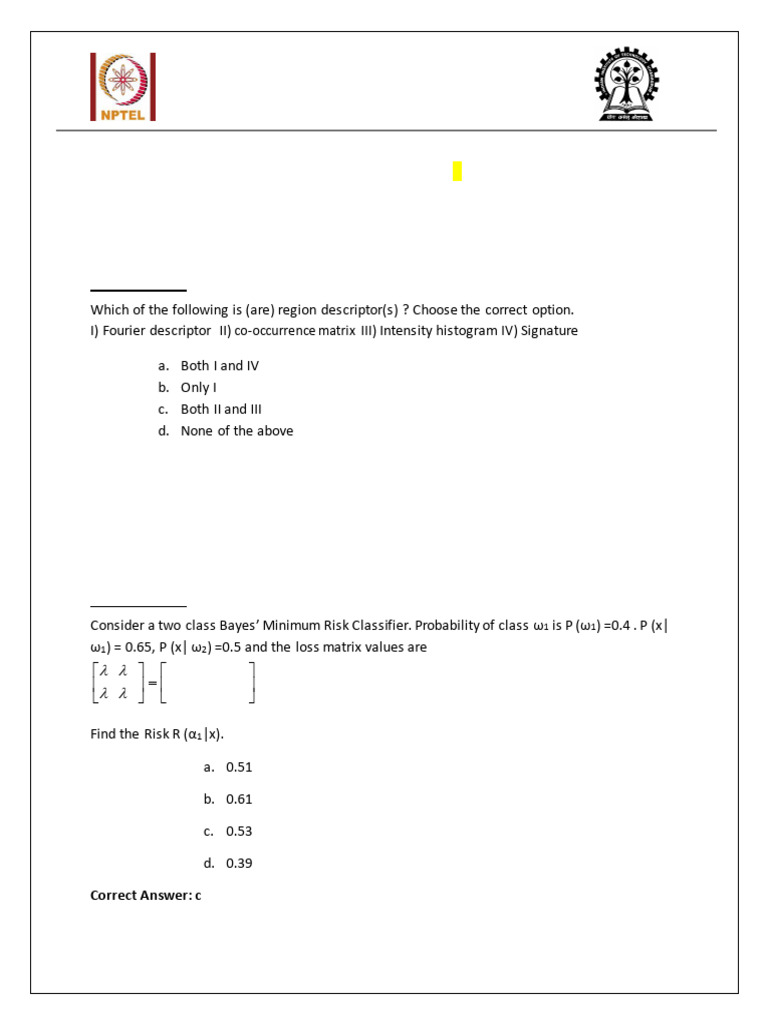 Deep Learning Quiz Merged | PDF | Support Vector Machine | Mathematical Optimization