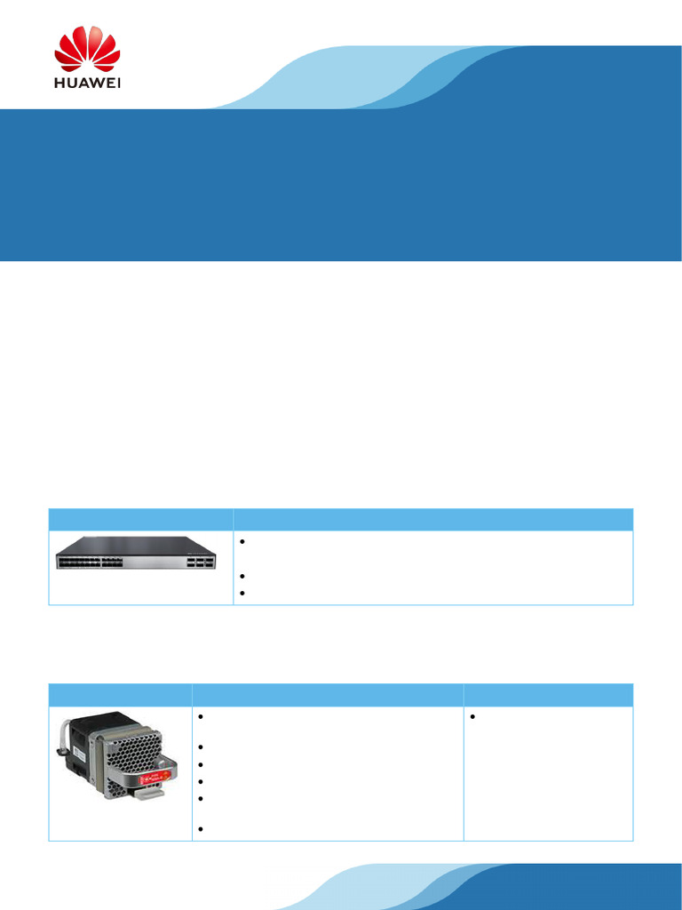 Huawei CloudEngine S6730-S Series Switches Datasheet (1) | PDF | Computer Network | Network Switch
