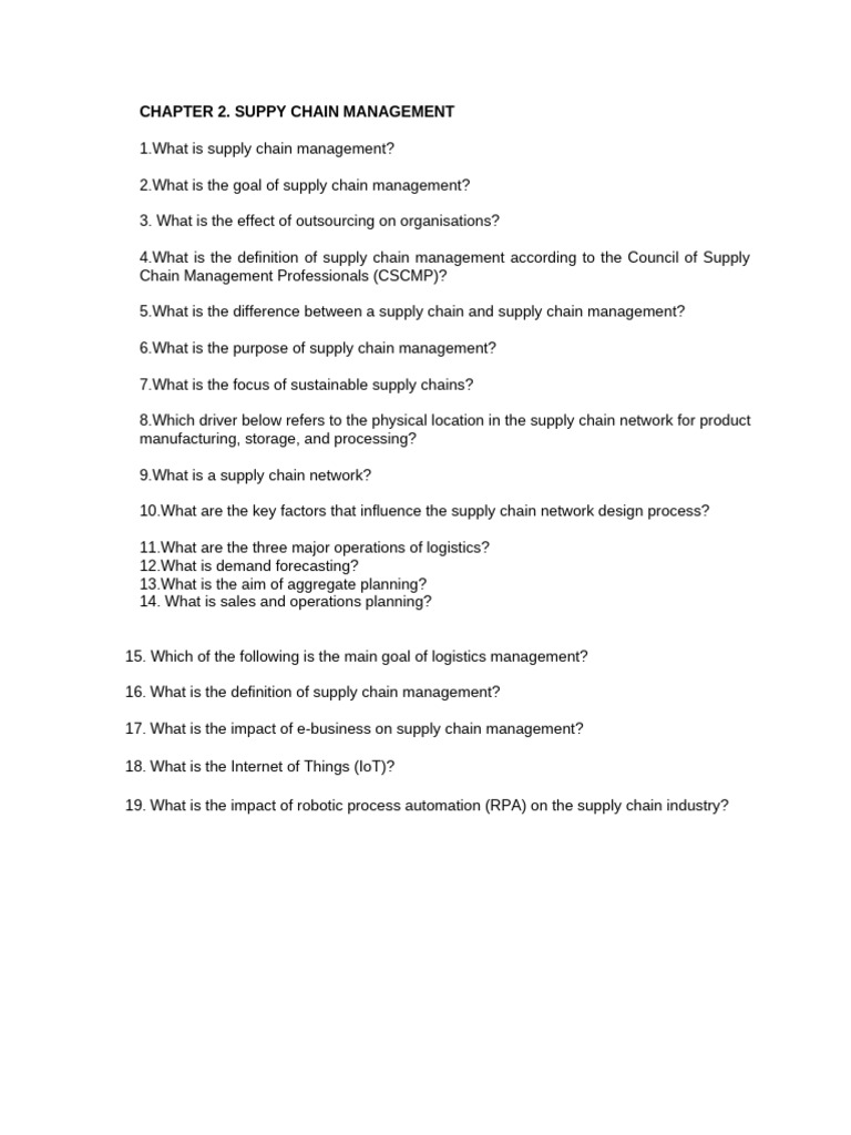SBO CHAPTER 2 QUESTIONS | PDF
