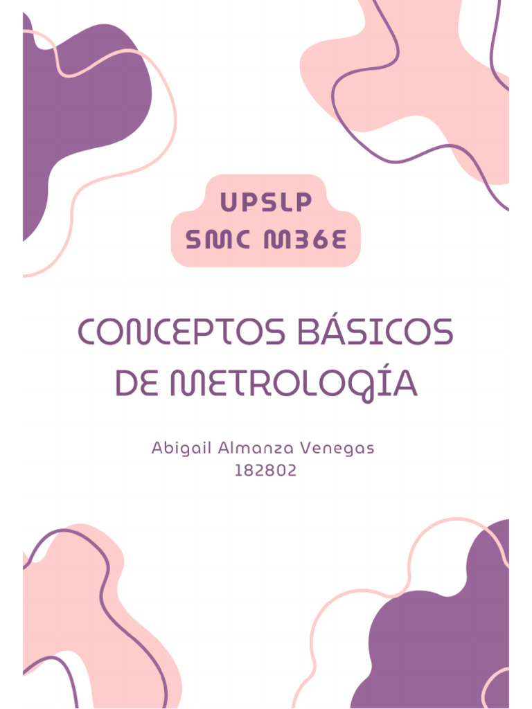 Conceptos Básicos de Metrología | PDF | Medición | Metrología