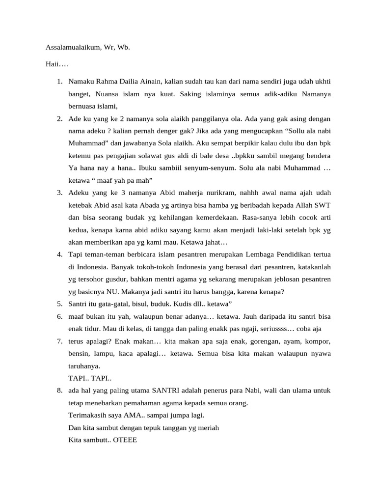 Arti Nama Fadiya dalam Konteks Islam | PDF