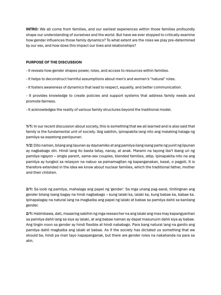 Gen Soc Explanation | PDF