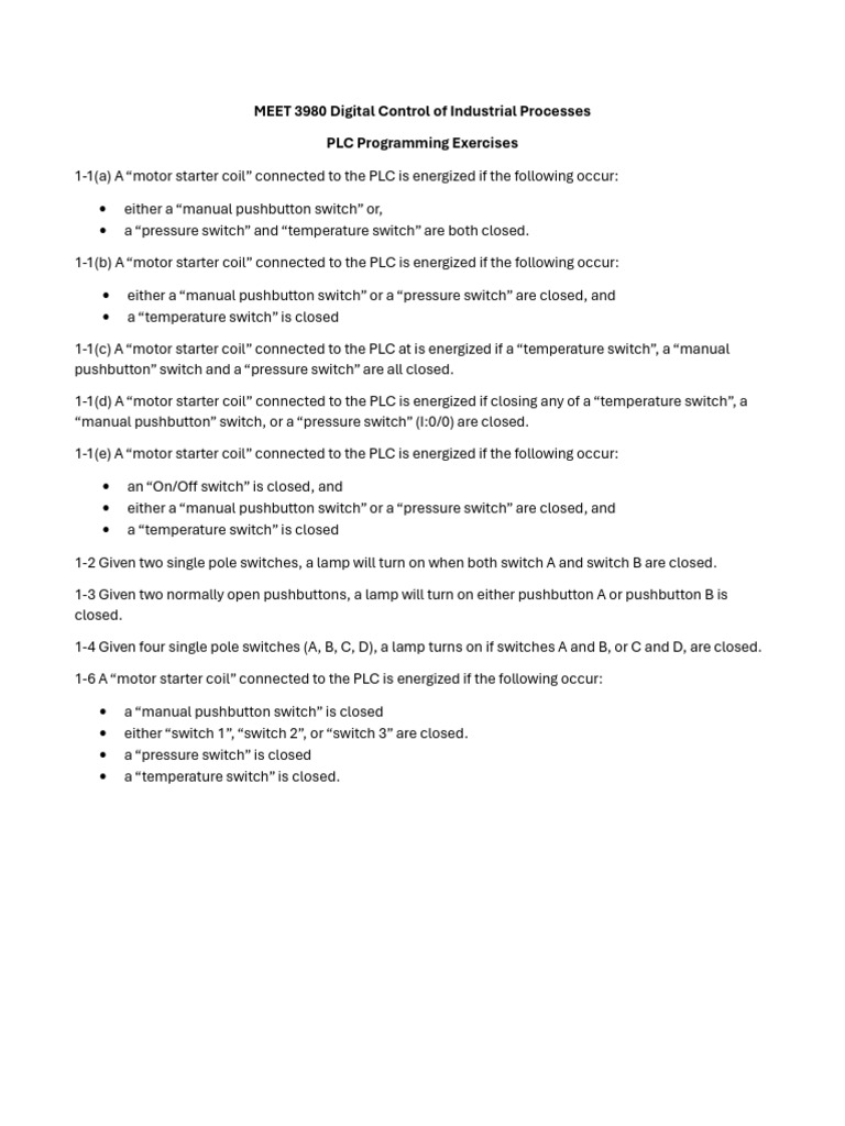 Lab 1 Exercises | PDF