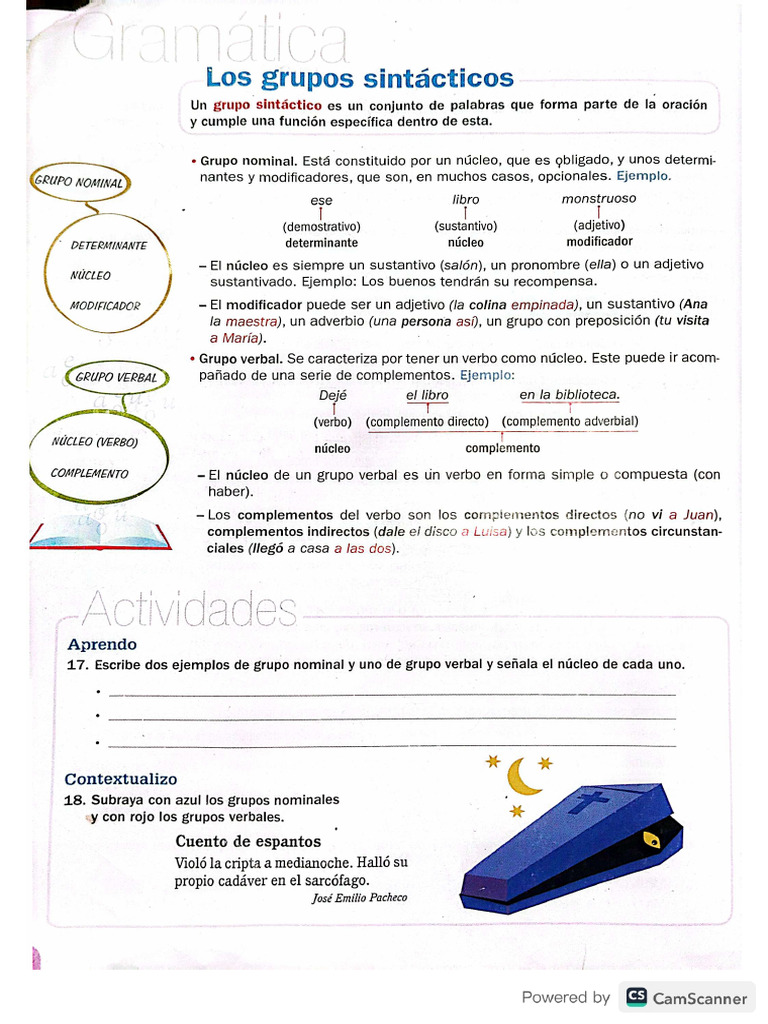 Los Grupos Sintacticos | PDF