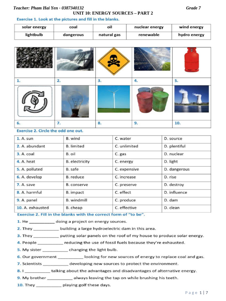 10 Ban - Unit 10 - Part 2 | PDF