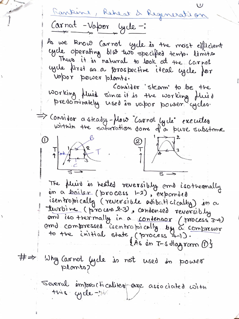 rankine cycle ppe unit 1 | PDF | Scientific Phenomena | Transparent ...