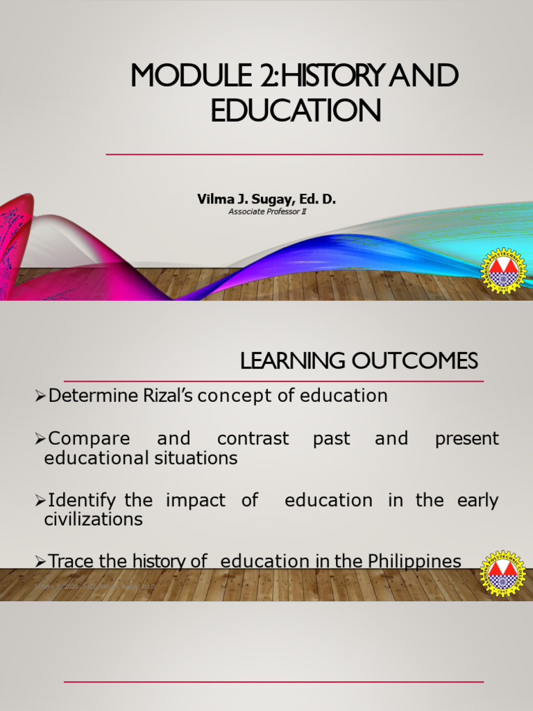 Module-2 - HISTORY AND EDUCATION | PDF | Learning