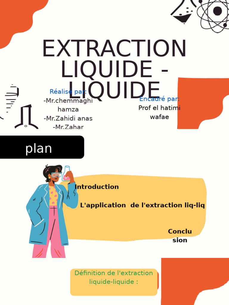 Extraction Liquide - Liquide | PDF | Solvant | Chimie
