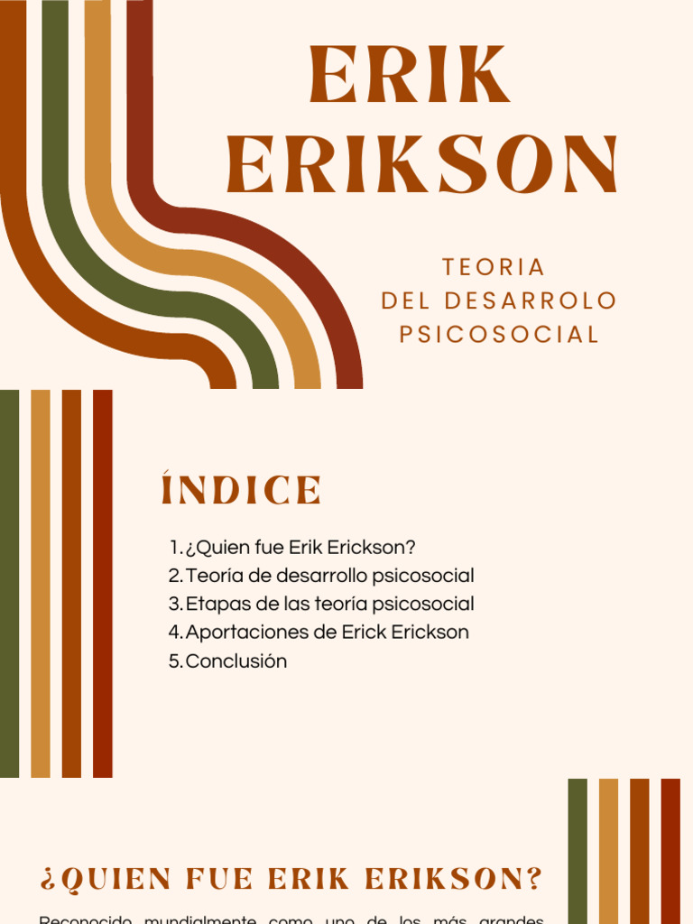 Erik Erikson - 20240905 - 120236 - 0000 | PDF | Psicología del ...