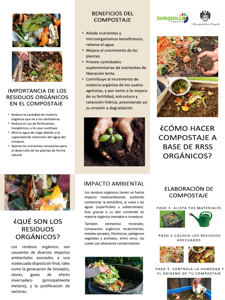 TRÍPTICO COMPOST | PDF