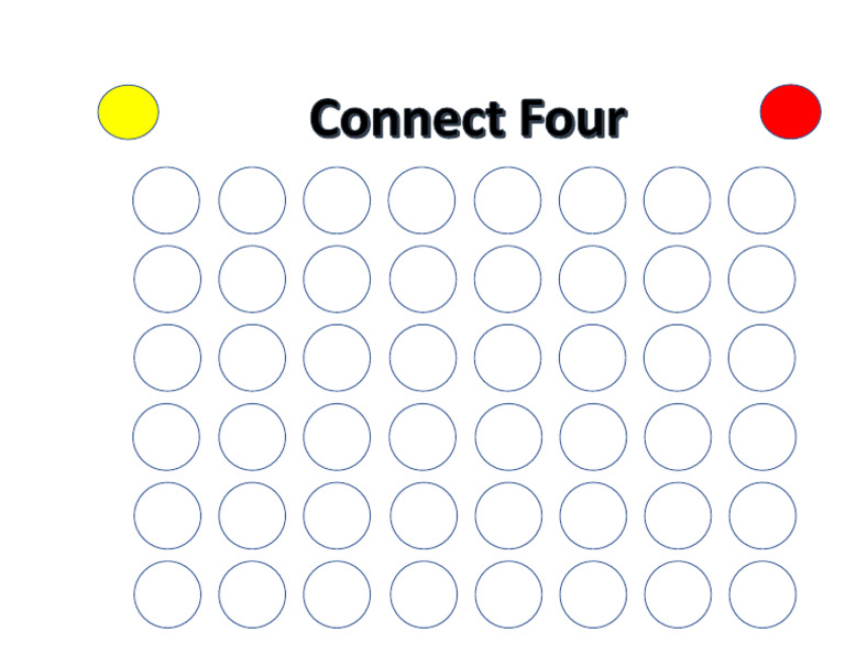 Blank Connect 4 | PDF