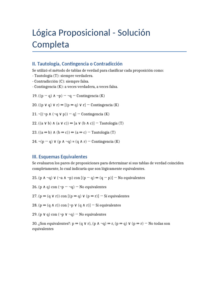 Solucion_Logica_Proposicional | PDF