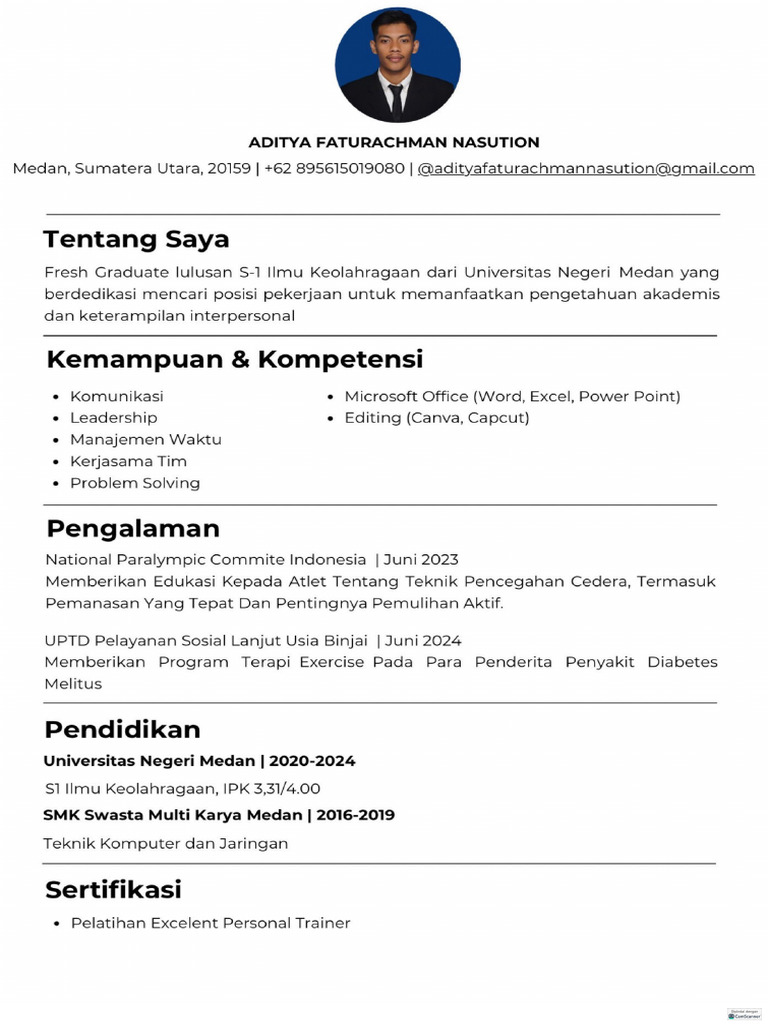 Curiculum Vitae | PDF