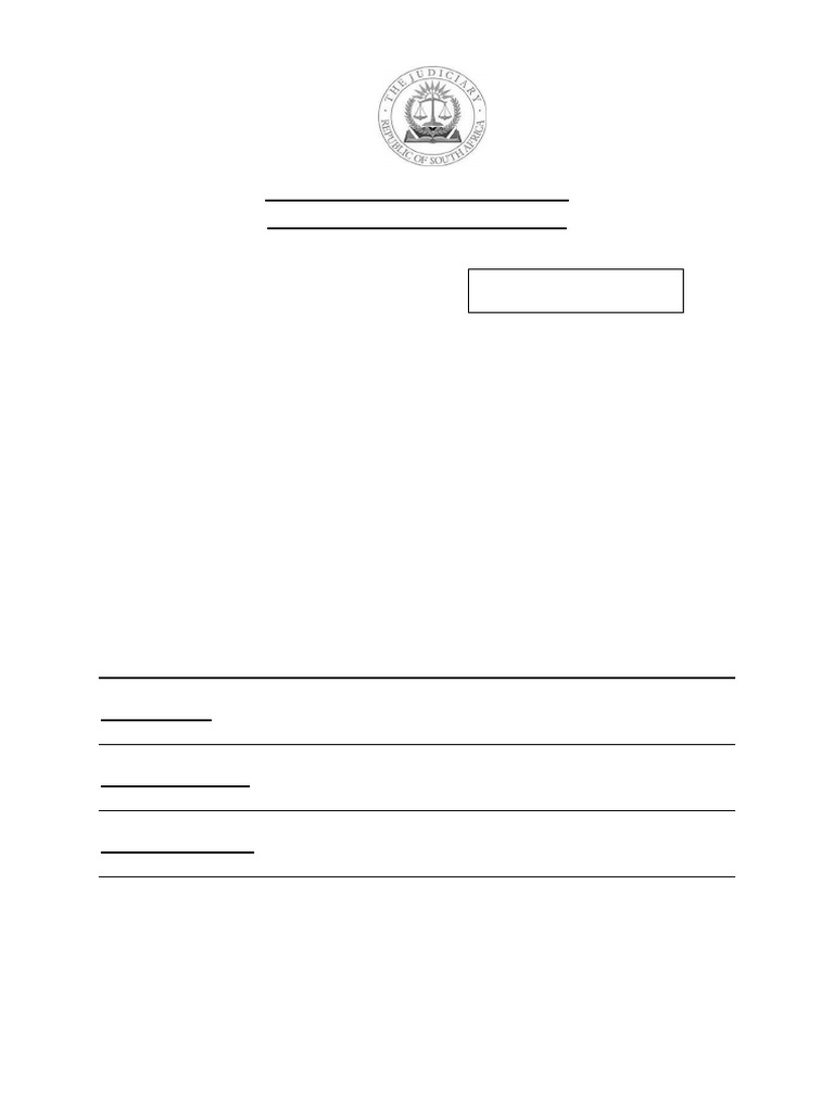 Tria Real Estate vs. Labuschagne Case Judgment | PDF | Business Law ...