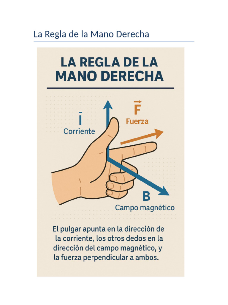 Regla_de_la_Mano_Derecha | PDF