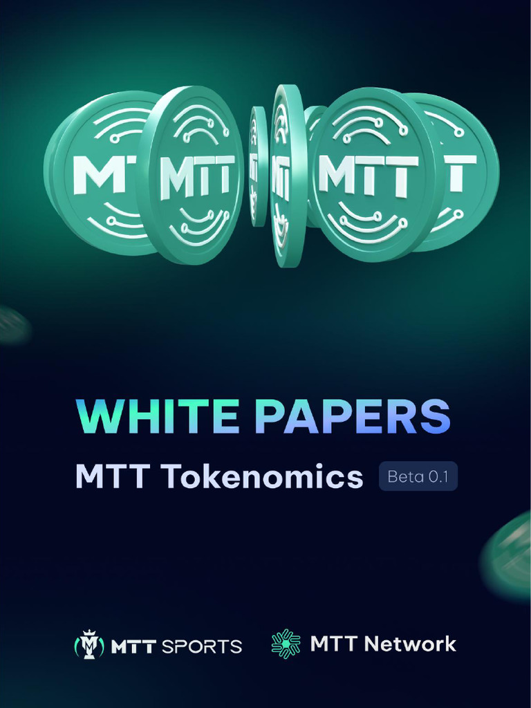 MTT Tokenomics Beta 0.2 - 2024 | PDF | Cryptocurrency