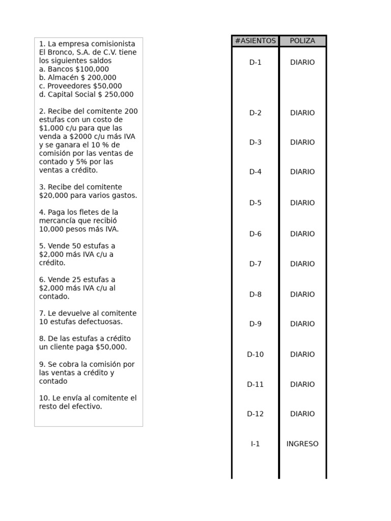 Asientos Contables de Libreta S.A. | PDF | Economía Financiera | Dinero