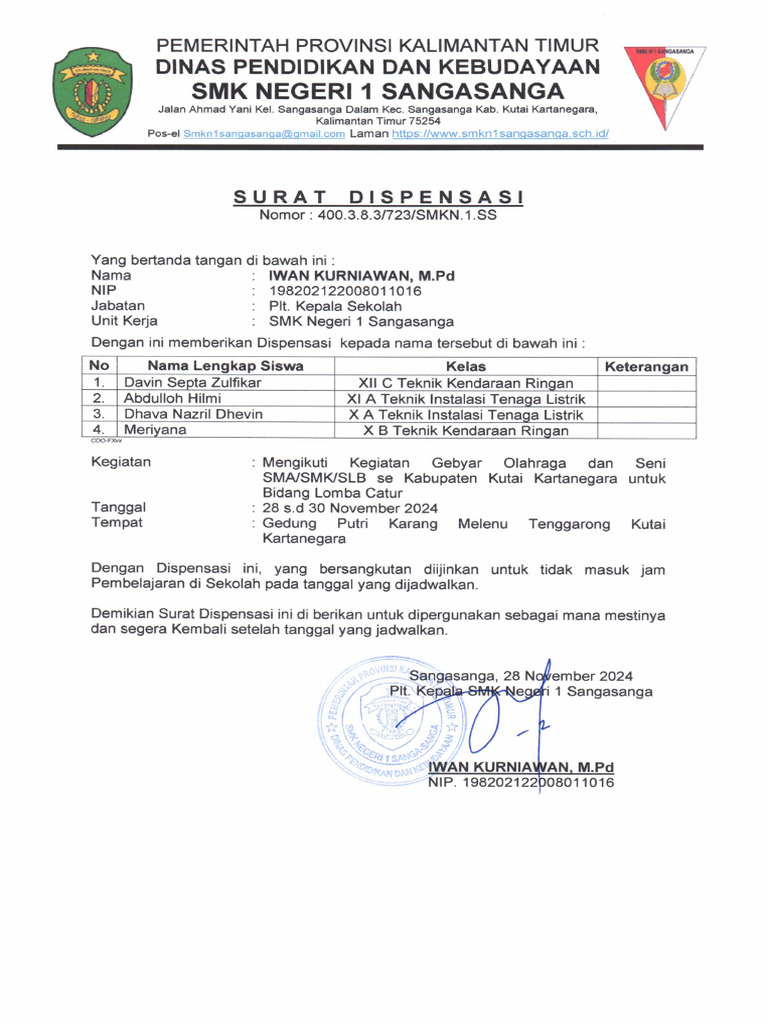 Disposisi Lomba Catur | PDF